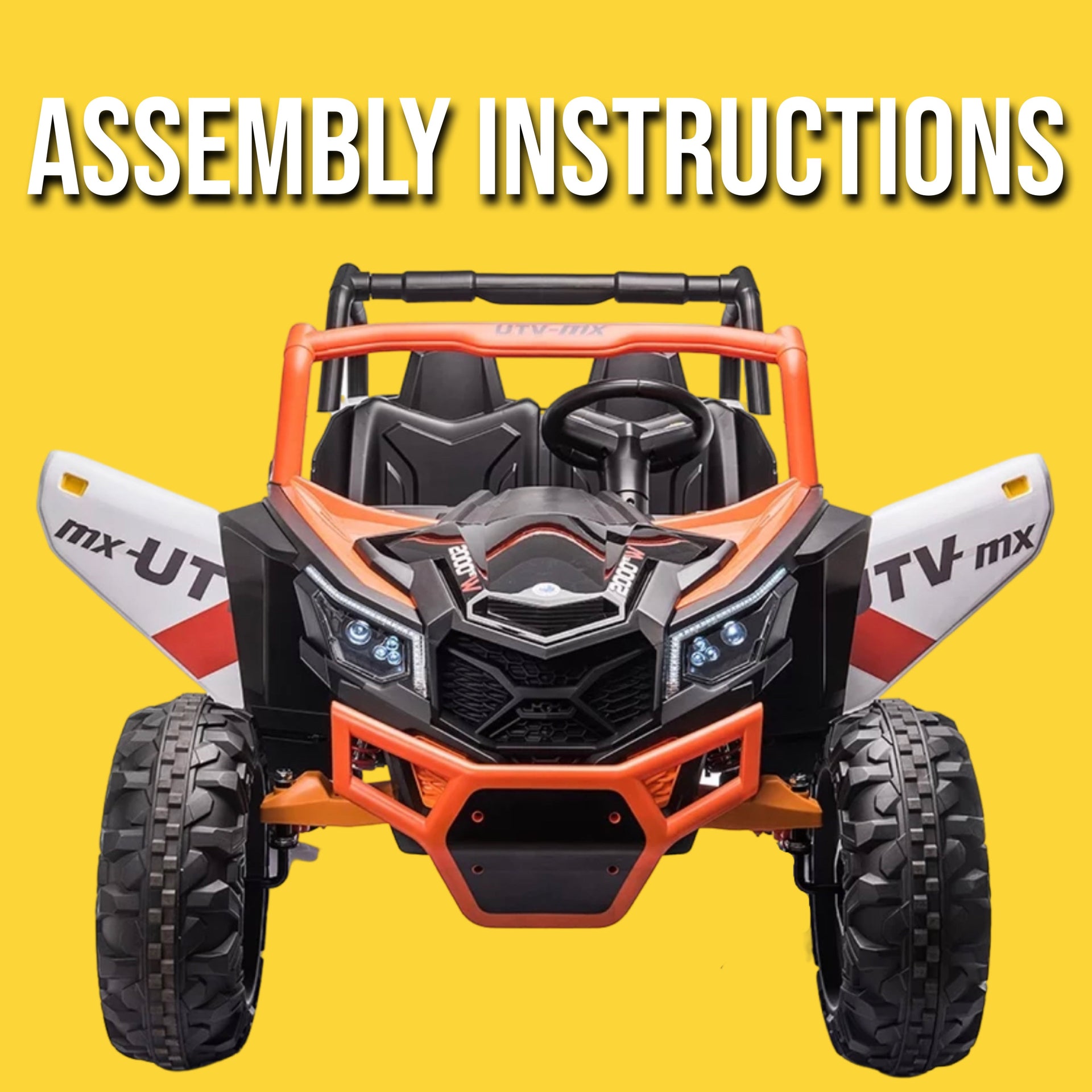 Assembly Video for 2-seater Lifted Jeep